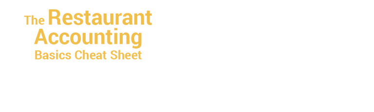 Restaurant Accounting Cheat Sheet | Free Download by Orderly